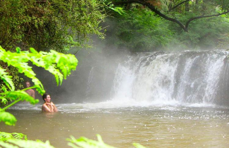 Free Wild Hot Springs when you Self Drive New Zealand