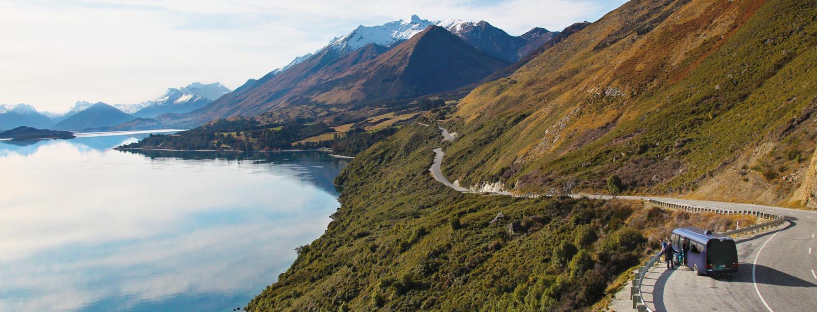 New Zealand North and South Island Group Coach and Bus Tours
